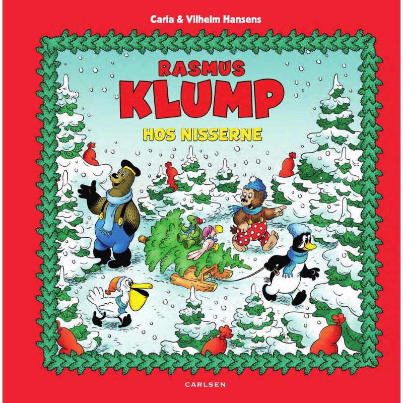 Rasmus Klump hos nisserne - Pixi bog - Carlsen