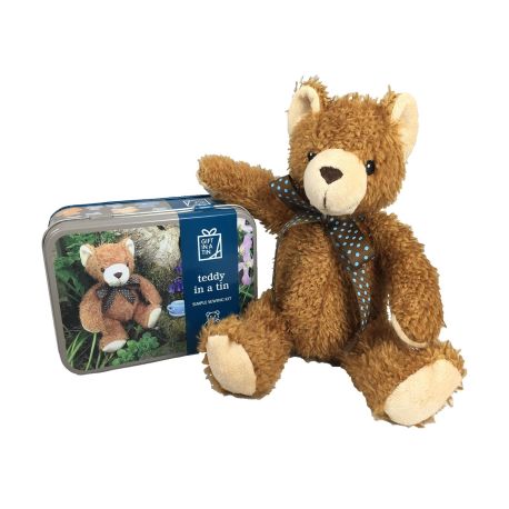 Lav din egen Teddy bjørn bamse - Sy sæt - Gift in a tin
