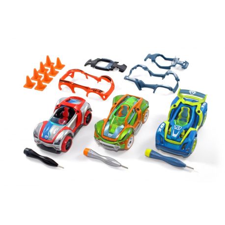 Delux 3-pack 3stk. Saml selv biler - Modarri