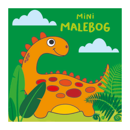 Dinosaur - Mini malebog - Forlaget Bolden