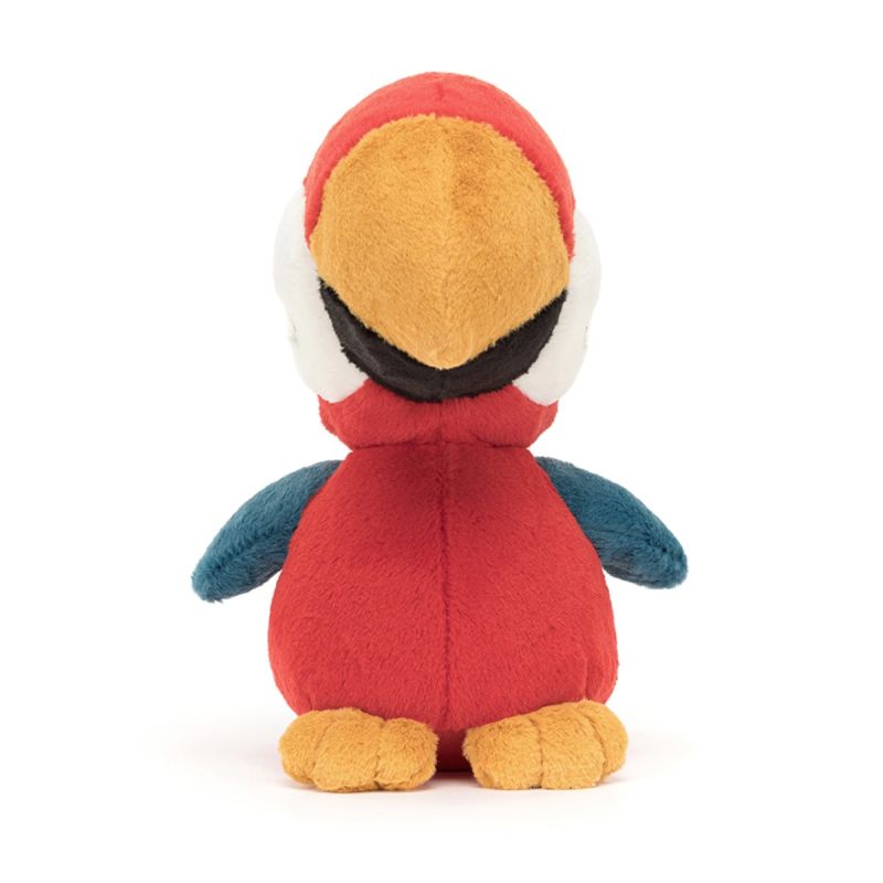 Bodacious Beak papegøje - Wings bamse 22 cm - Jellycat